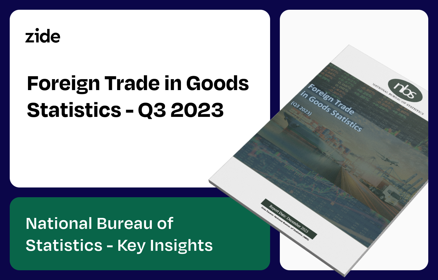 Foreign Trade in Goods Statistics - Q3 2023 | Built for businesses in ...